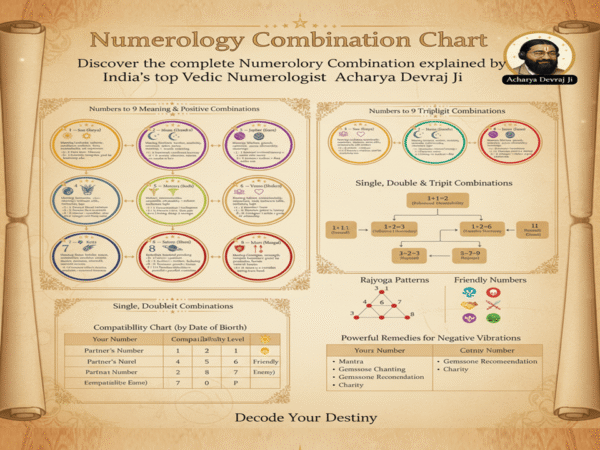 Numerology Combination Chart - Astrology Experts